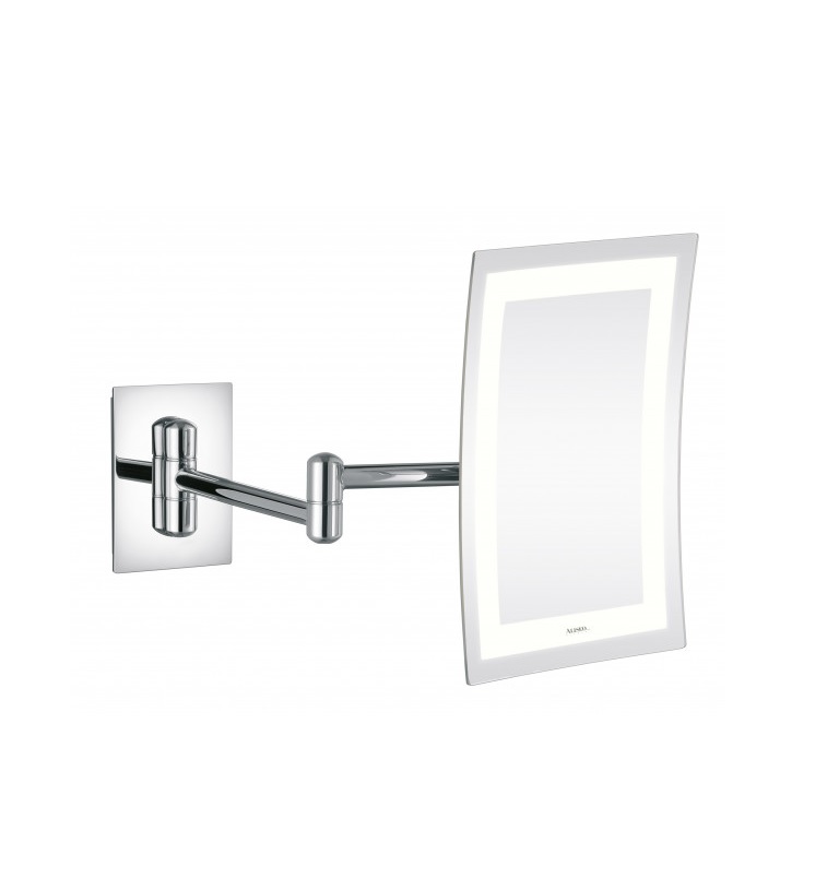 Lunatec LED Magnifying Mirror – Minimalist Twin Arm | W.Atelier