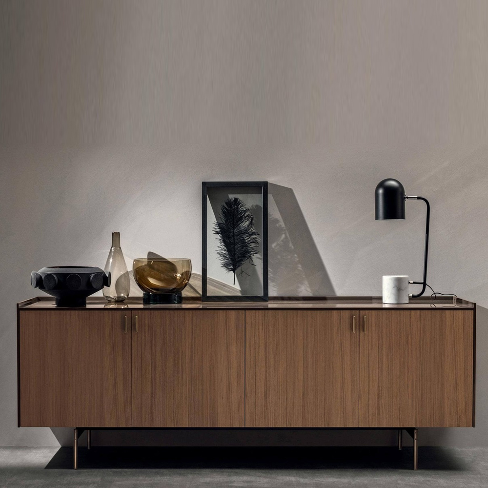 Lema LT40 Sideboard Grey Velvet | W. Atelier Singapore